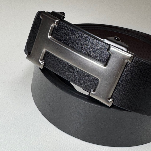 Cinto Hèrmes All Black – Allan Luxury